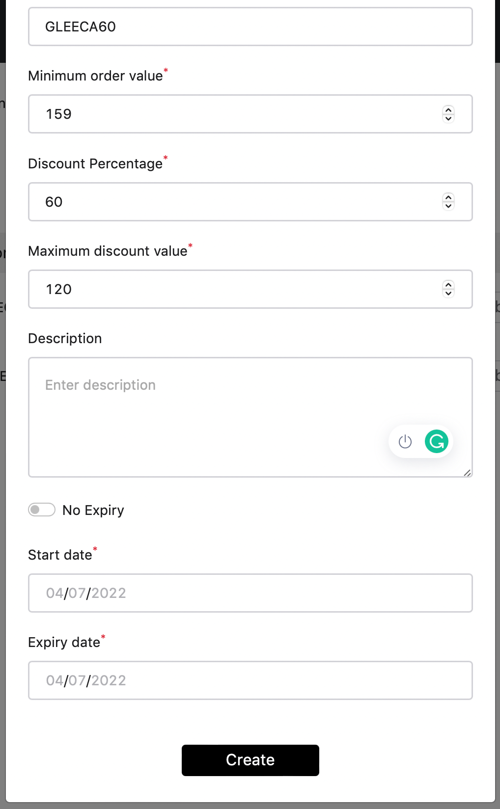 How to configure Discount Coupons for your customers? - Gleeca